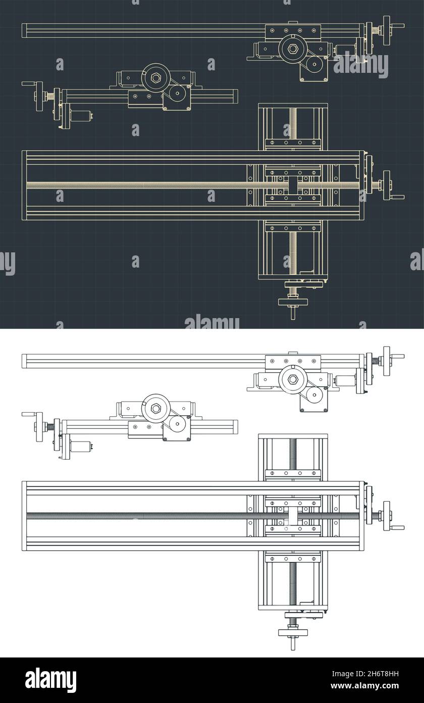 Milling industry development Stock Vector Images - Alamy