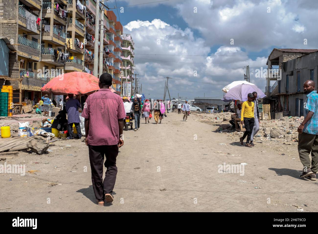 Residents relocate to find new homes after the demolition of Mukuru Kwa ...