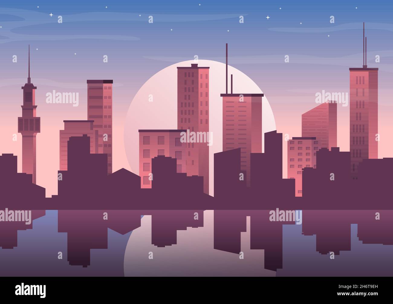 Simple Building Landscape