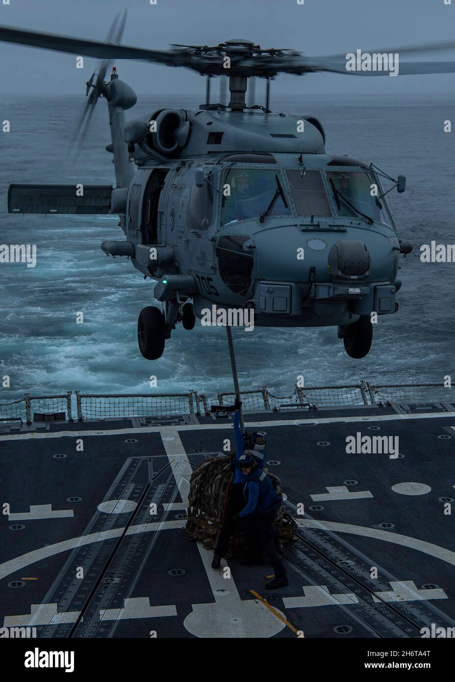 PACIFIC OCEAN (Nov. 5, 2021) Boatswain’s Mate Seaman Bobby Cunningham ...
