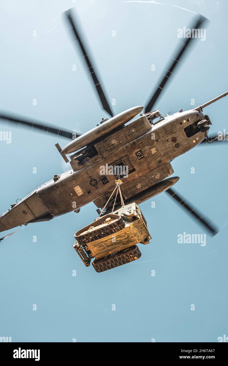 A U.S. Marine Corps compact track loader assigned to Marine Wing ...
