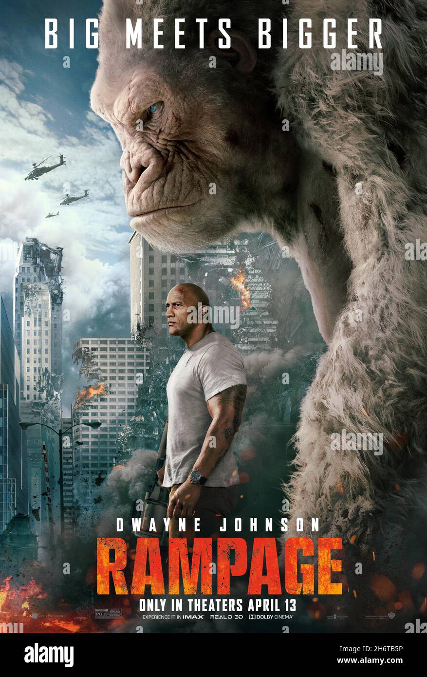 RELEASE DATE: April 13, 2018 TITLE: Rampage STUDIO: New Line Cinema ...