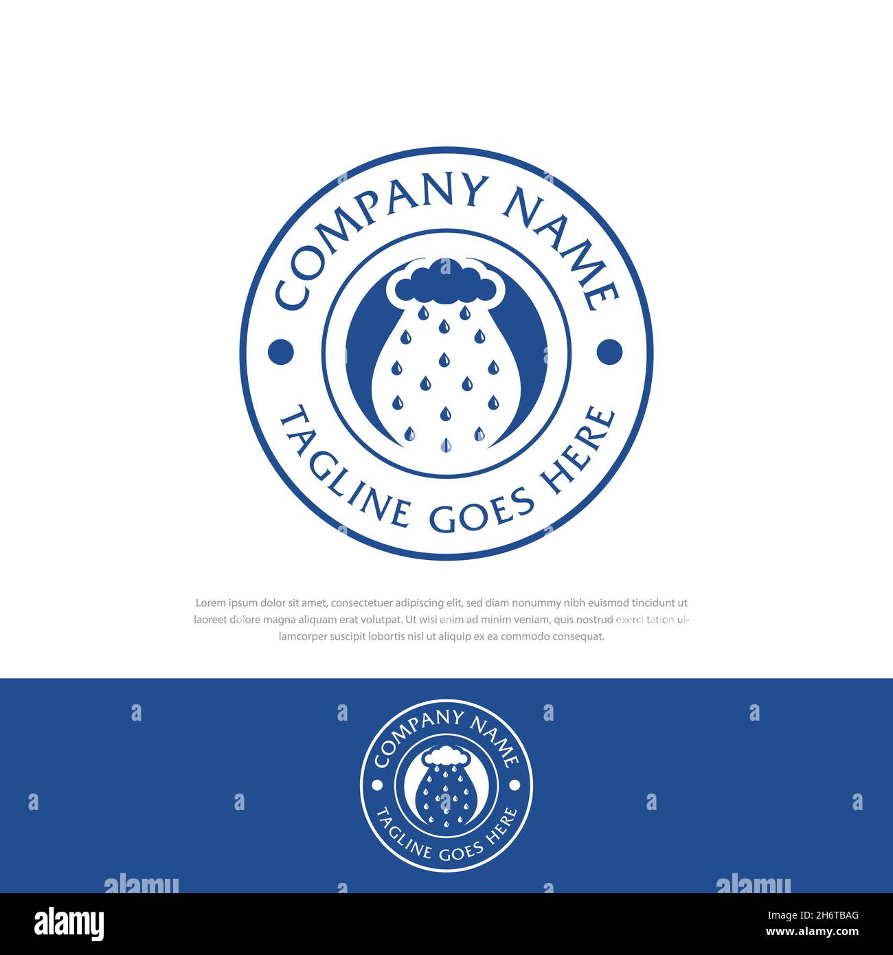 Rain cloud symbol for website design, logo, weather, internet concept ...