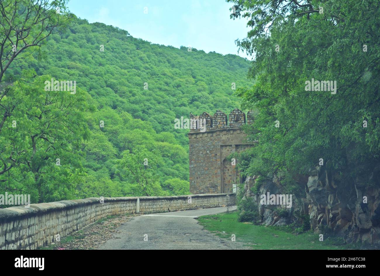 Bala fort alwar rajasthan india Stock Photo - Alamy