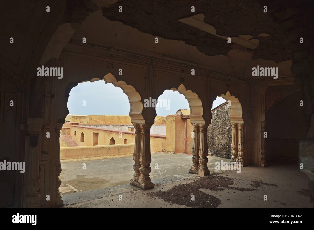 Bala fort alwar rajasthan india Stock Photo - Alamy