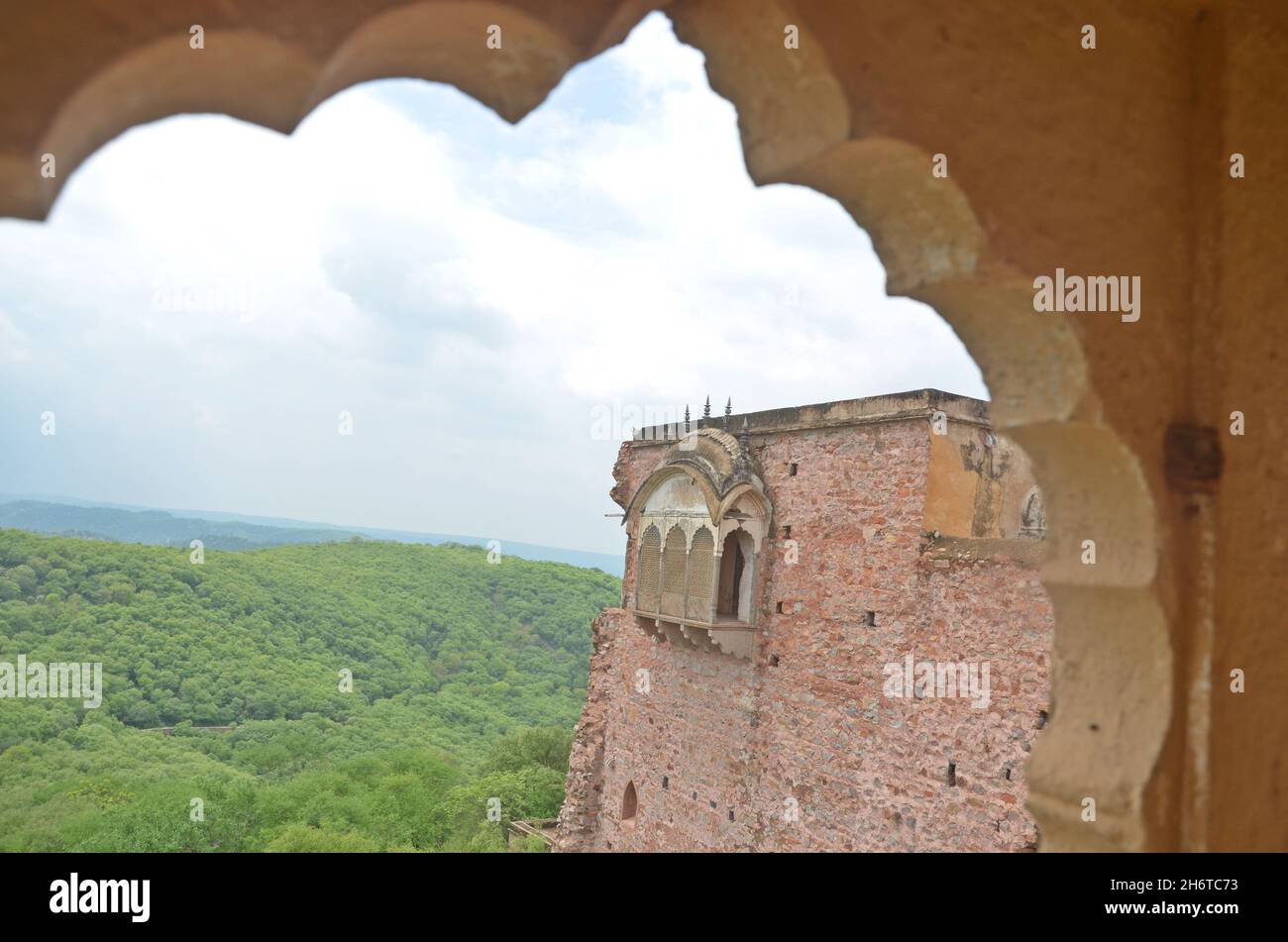 Bala fort alwar rajasthan india Stock Photo - Alamy