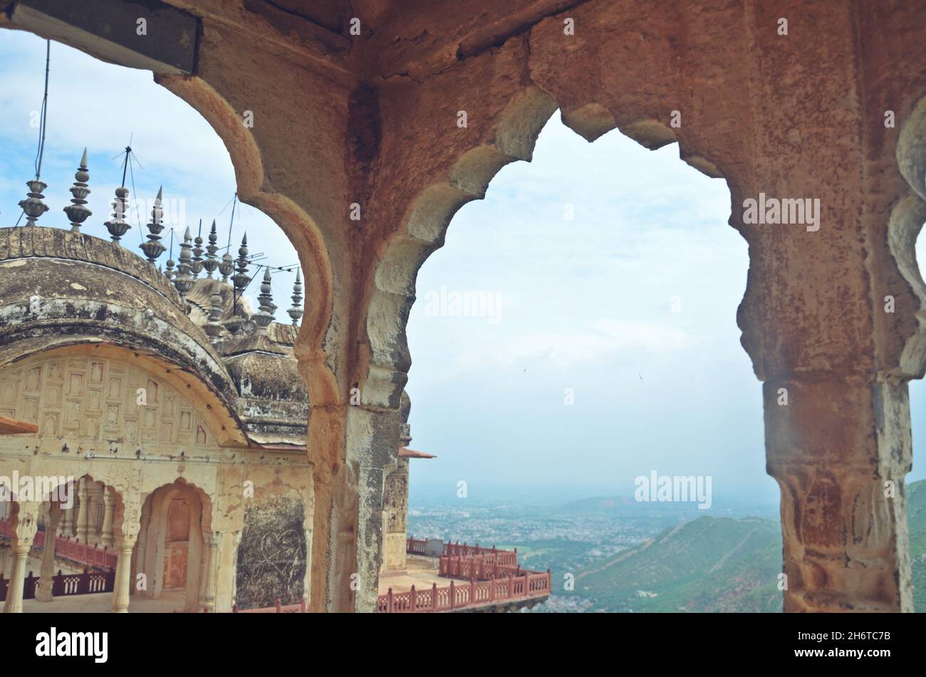 Bala fort alwar rajasthan india Stock Photo - Alamy