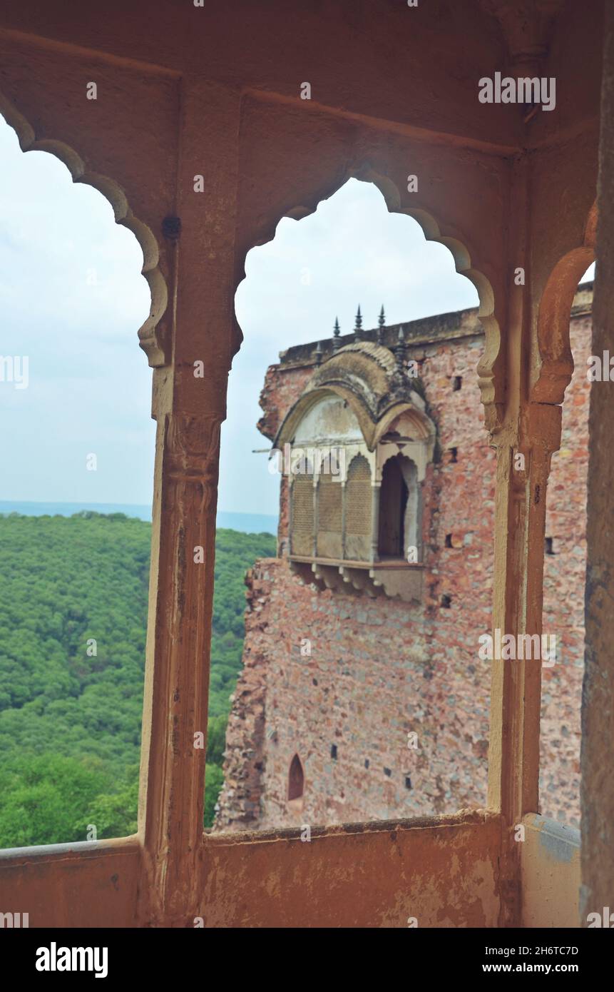 Bala fort alwar rajasthan india Stock Photo - Alamy
