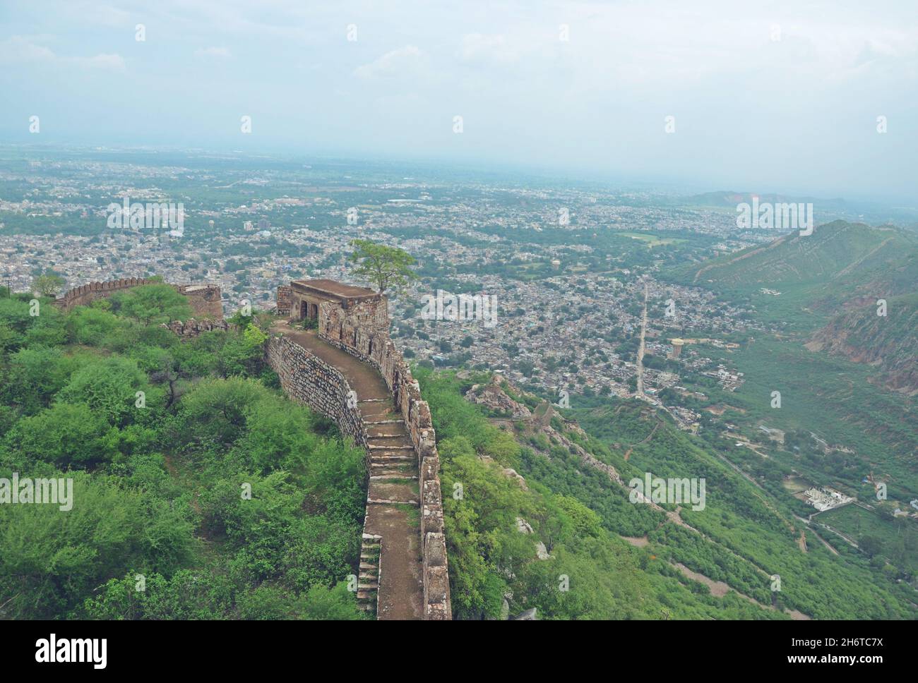 Bala fort alwar rajasthan india Stock Photo - Alamy