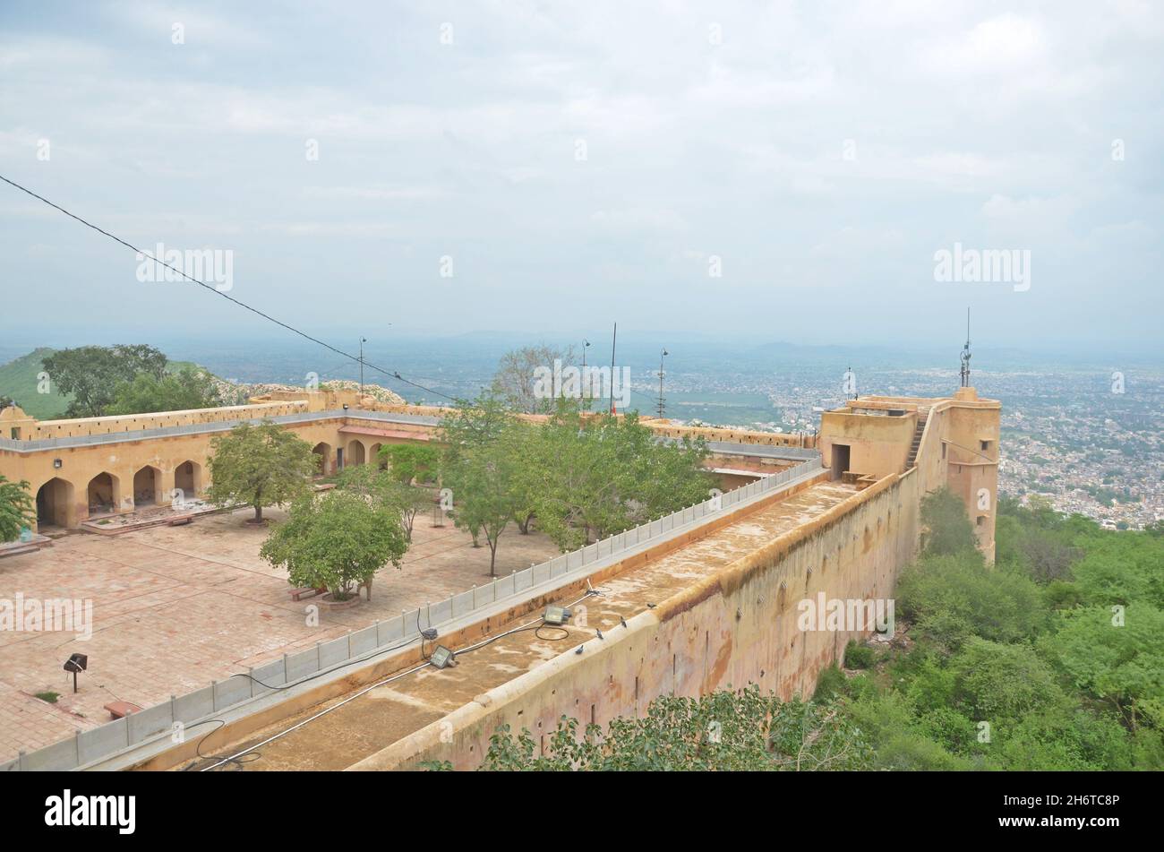 Bala fort alwar rajasthan india Stock Photo - Alamy