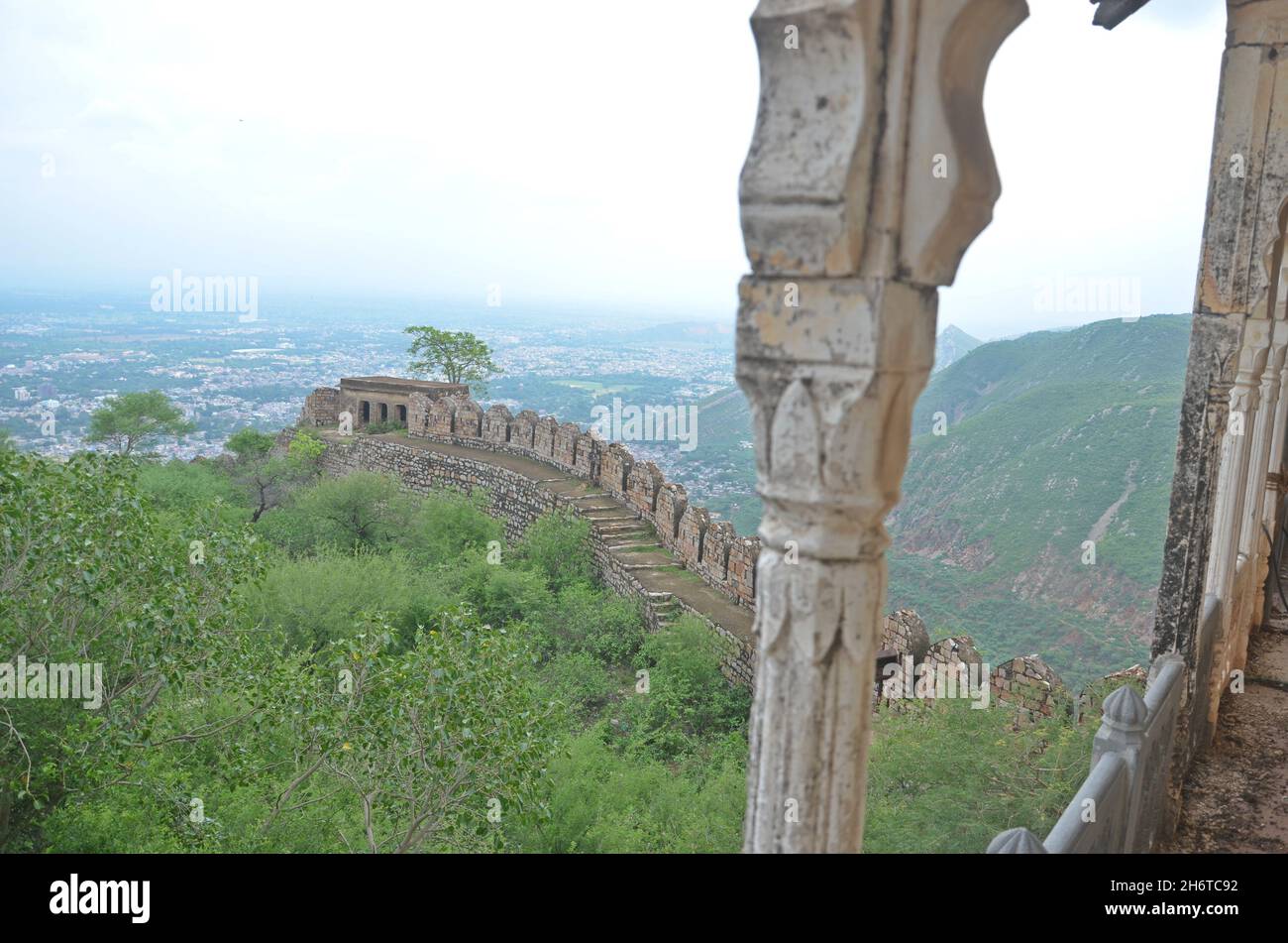 Bala fort alwar rajasthan india Stock Photo - Alamy