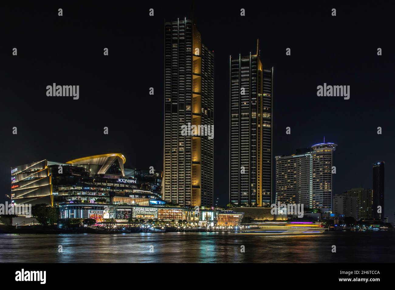 Bangkok, thailand - Feb 07, 2020 : Exterior view of the Icon Siam on ...