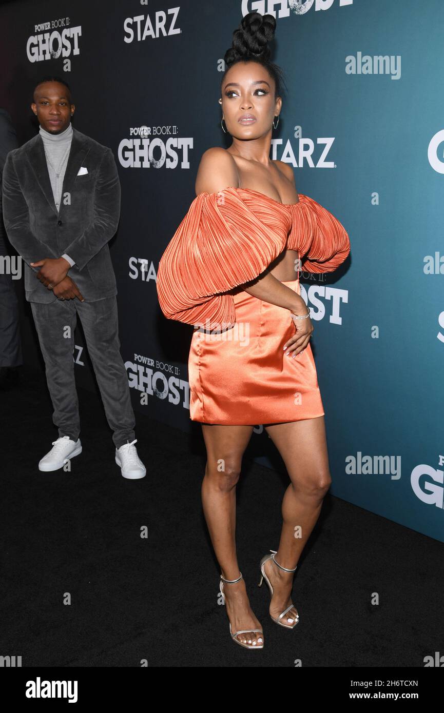 New York, USA. 17th Nov, 2021. LaToya Tonodeo attends the "Power Book ...