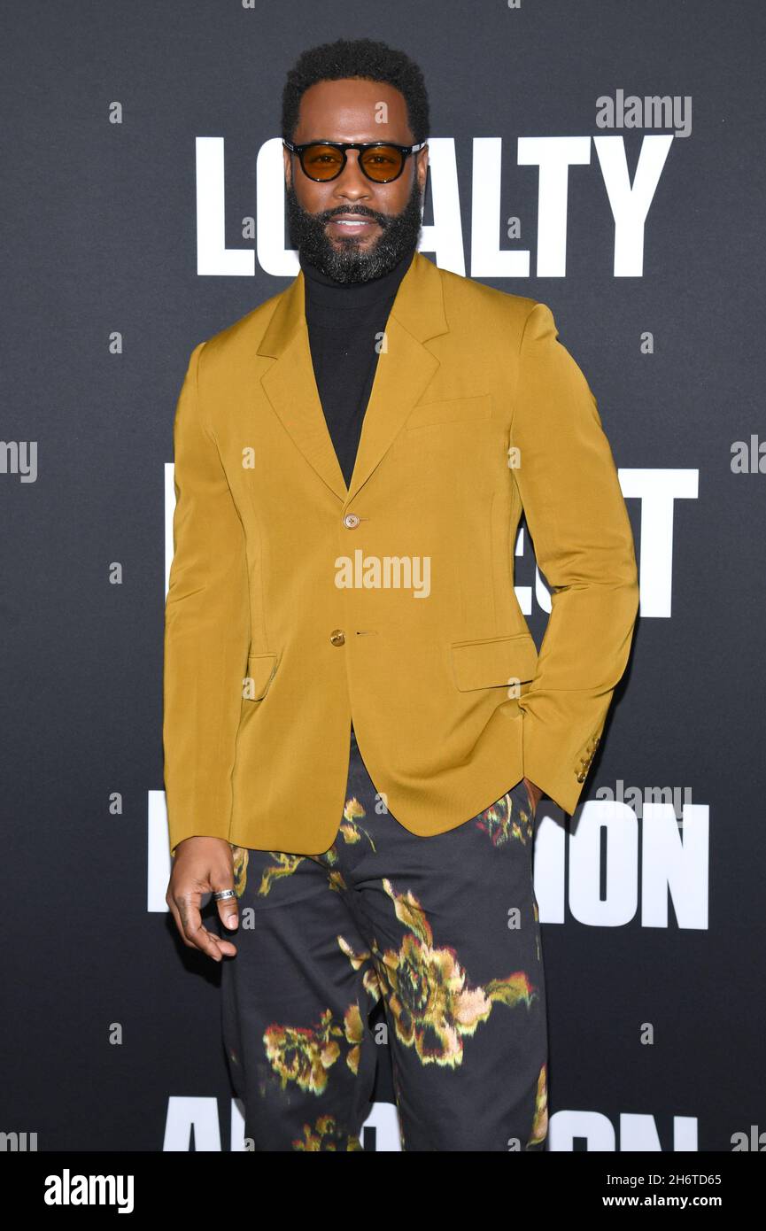New York, USA. 17th Nov, 2021. Justin Marcel McManus attends the "Power ...