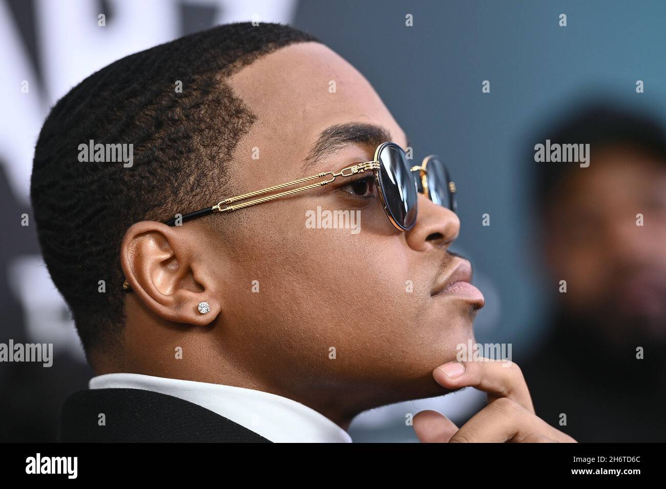 New York, USA. 17th Nov, 2021. Michael Rainey Jr. attends the "Power ...