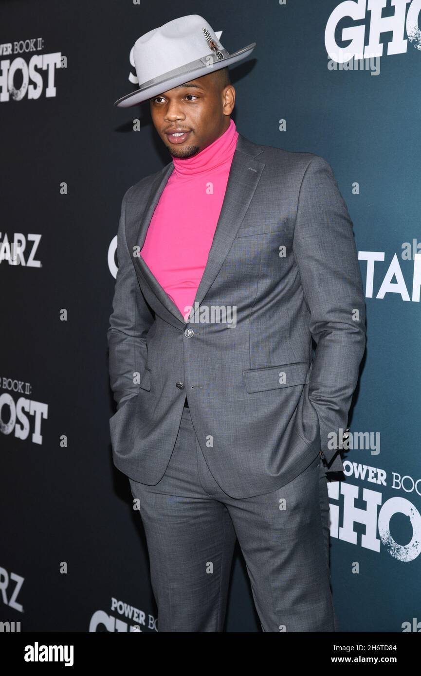 New York, USA. 17th Nov, 2021. Daniel Bellomy attends the "Power Book ...