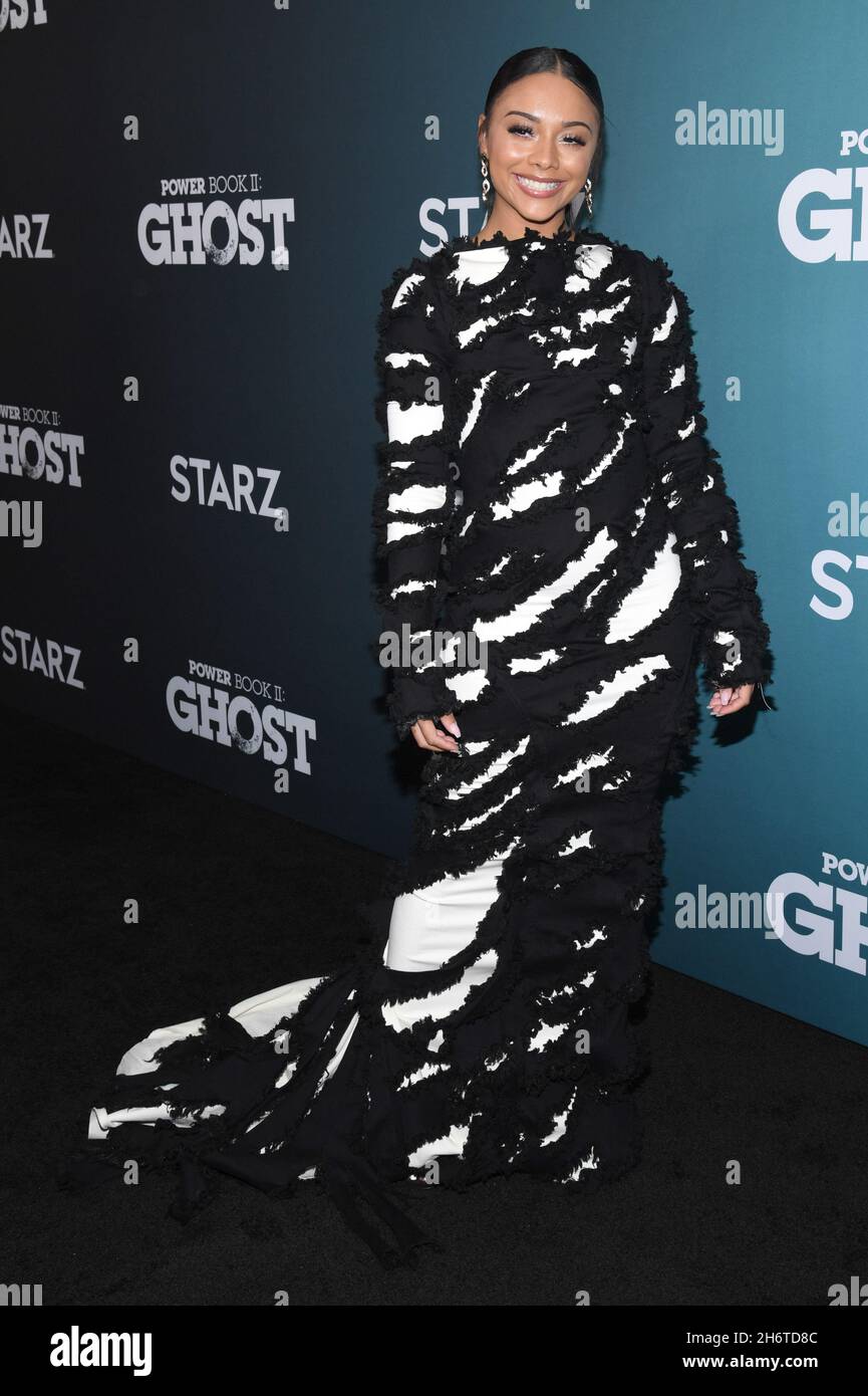 New York, USA. 17th Nov, 2021. Alix Lapri attends the "Power Book II ...