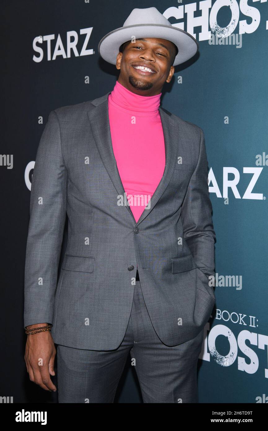 New York, USA. 17th Nov, 2021. Daniel Bellomy attends the "Power Book ...