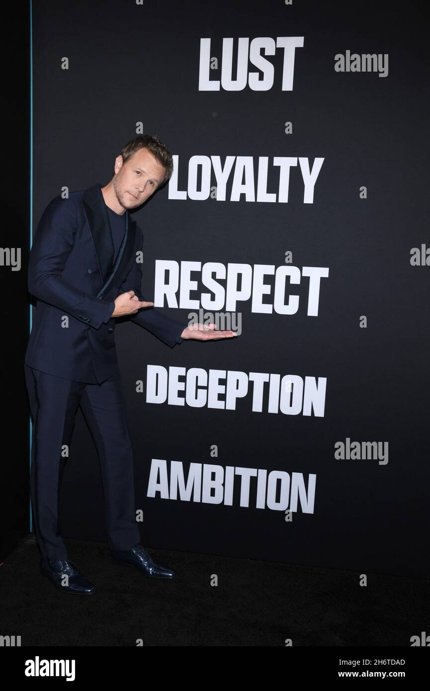 New York, USA. 17th Nov, 2021. Shane Johnson attends the "Power Book II ...
