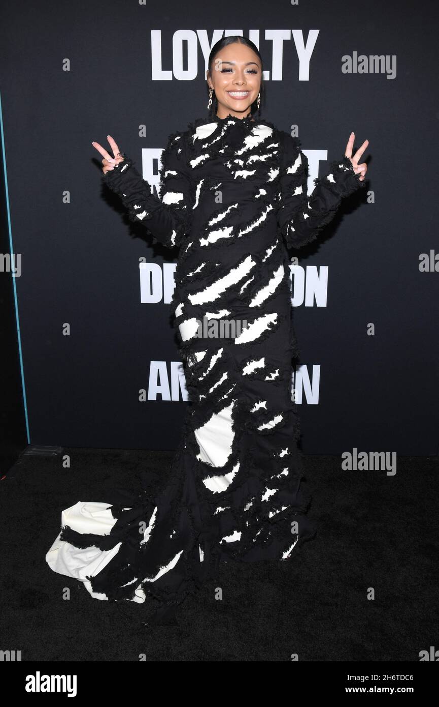 New York, USA. 17th Nov, 2021. Alix Lapri attends the "Power Book II ...