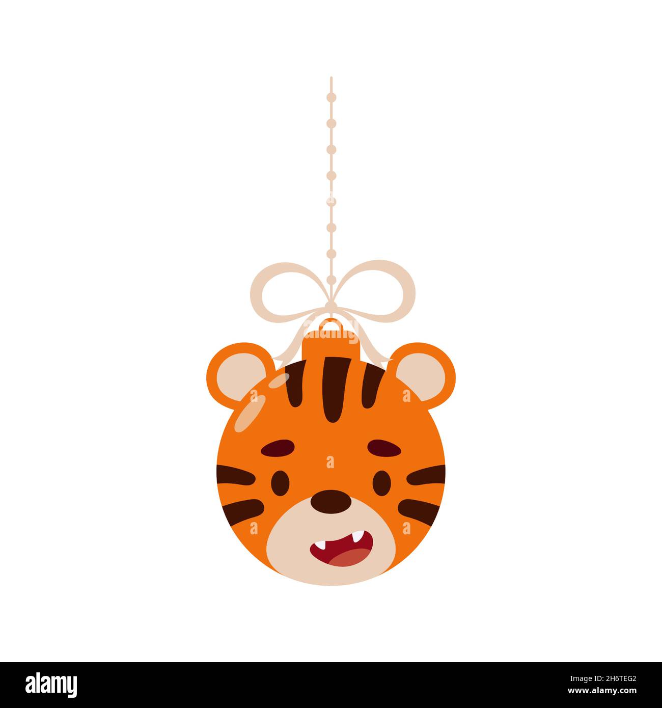 Tiger ball Stock Vector Images - Alamy