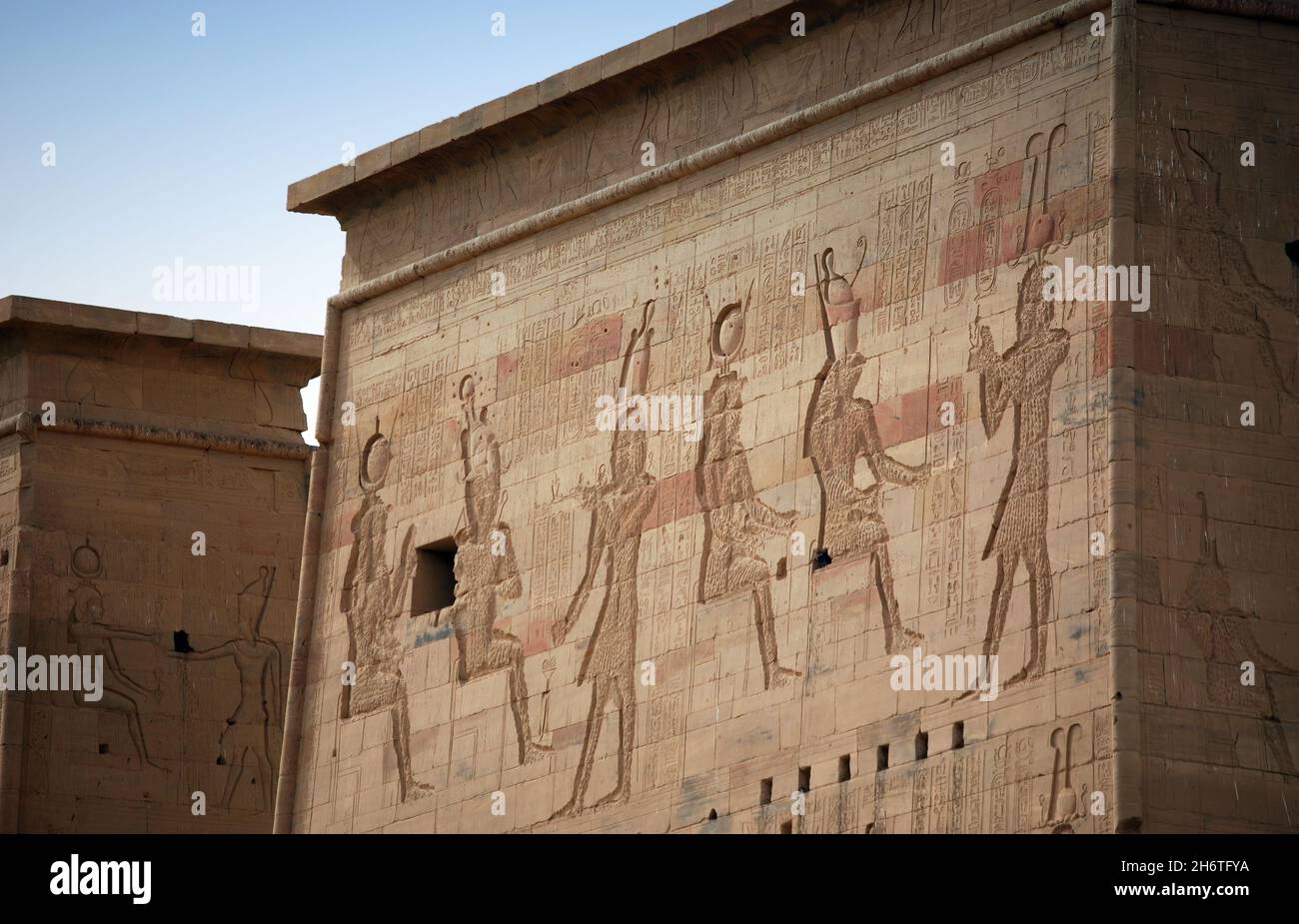 The Temple of Philae. Ancient Egyptian religious buildings and ...