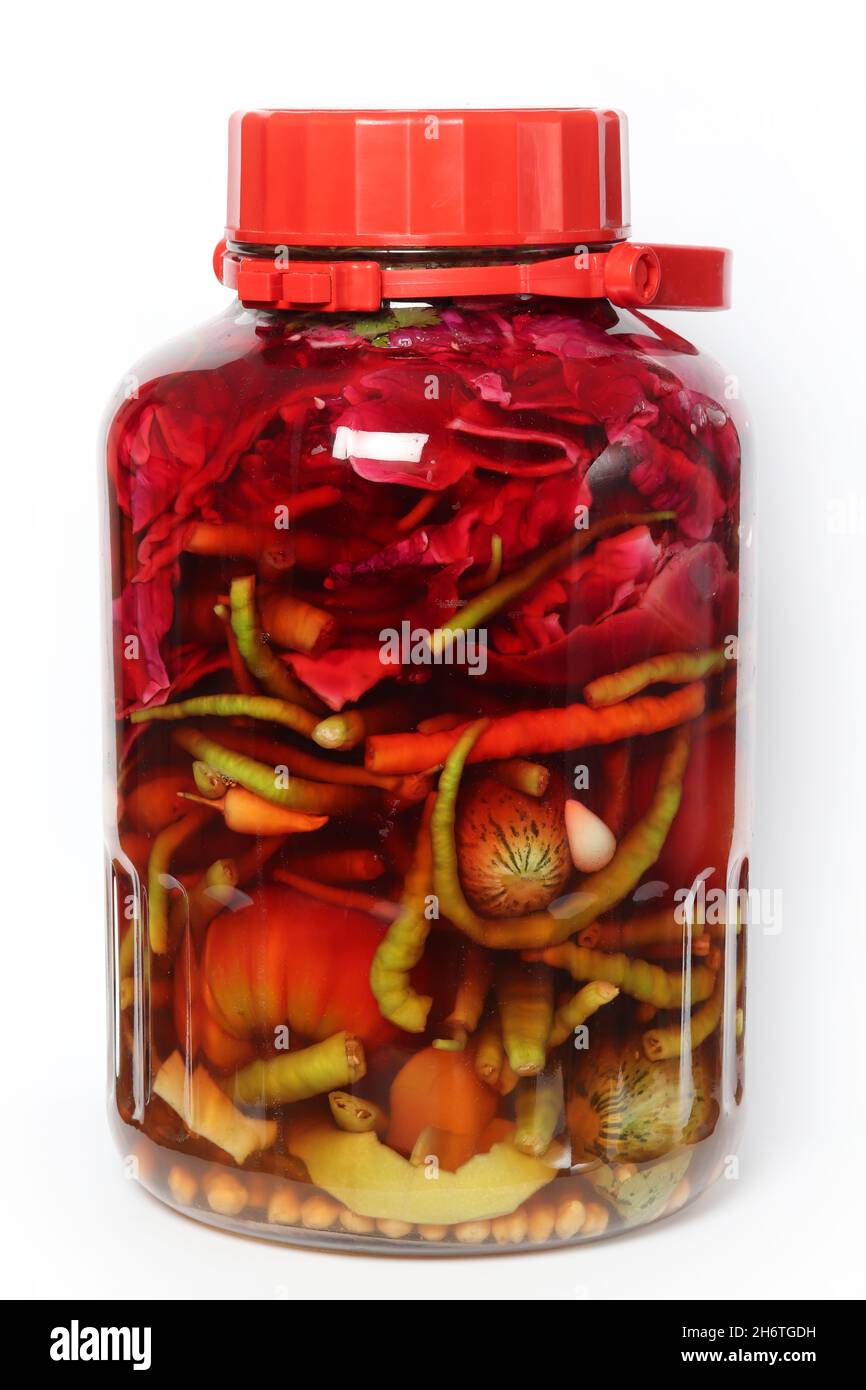 Pickle cucumber cabbage carrot hi-res stock photography and images - Alamy