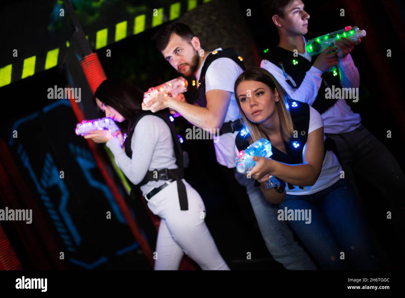 Arena laser tag gun hi-res stock photography and images - Alamy