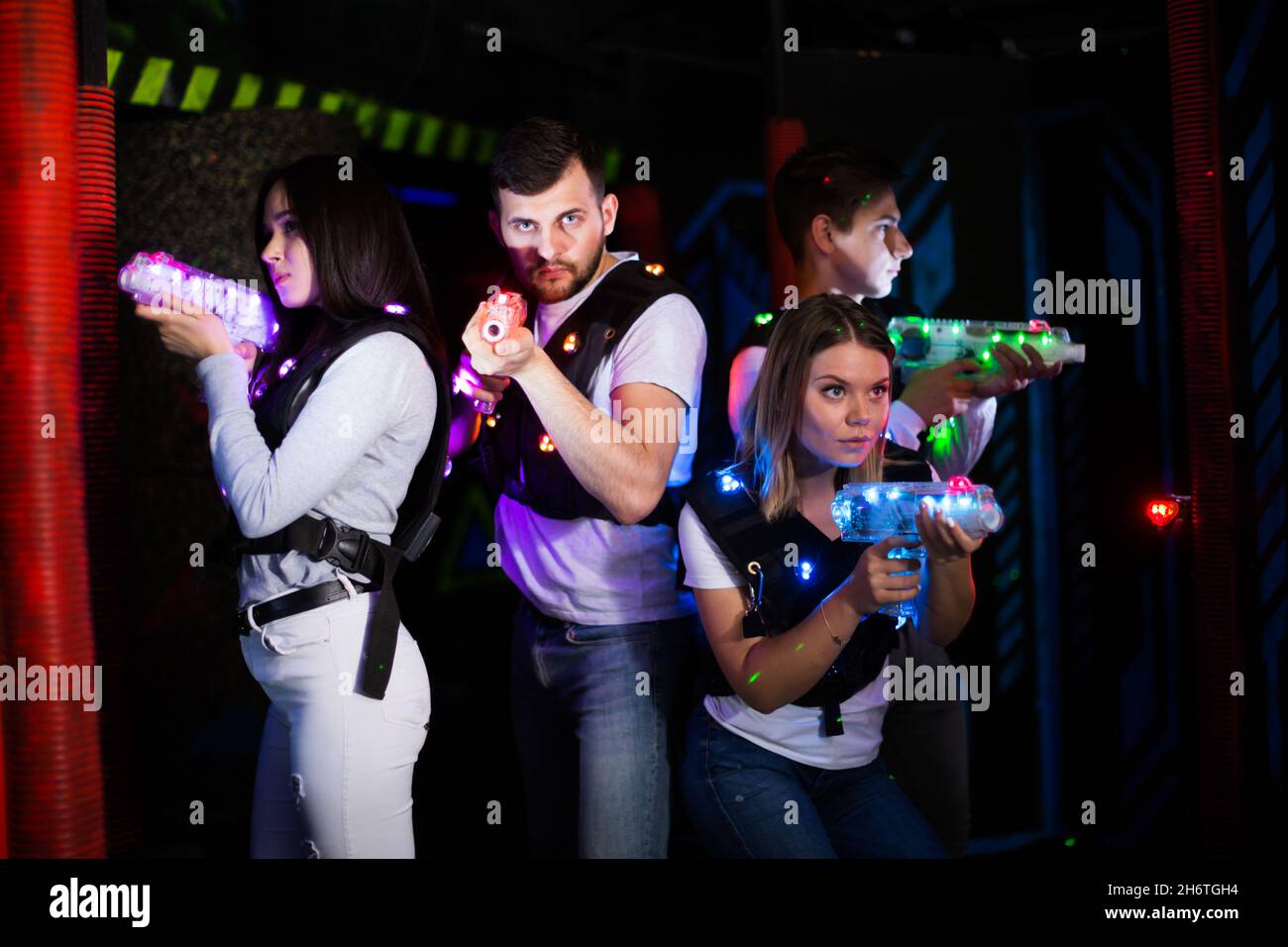 Laser tag arena hi-res stock photography and images - Alamy