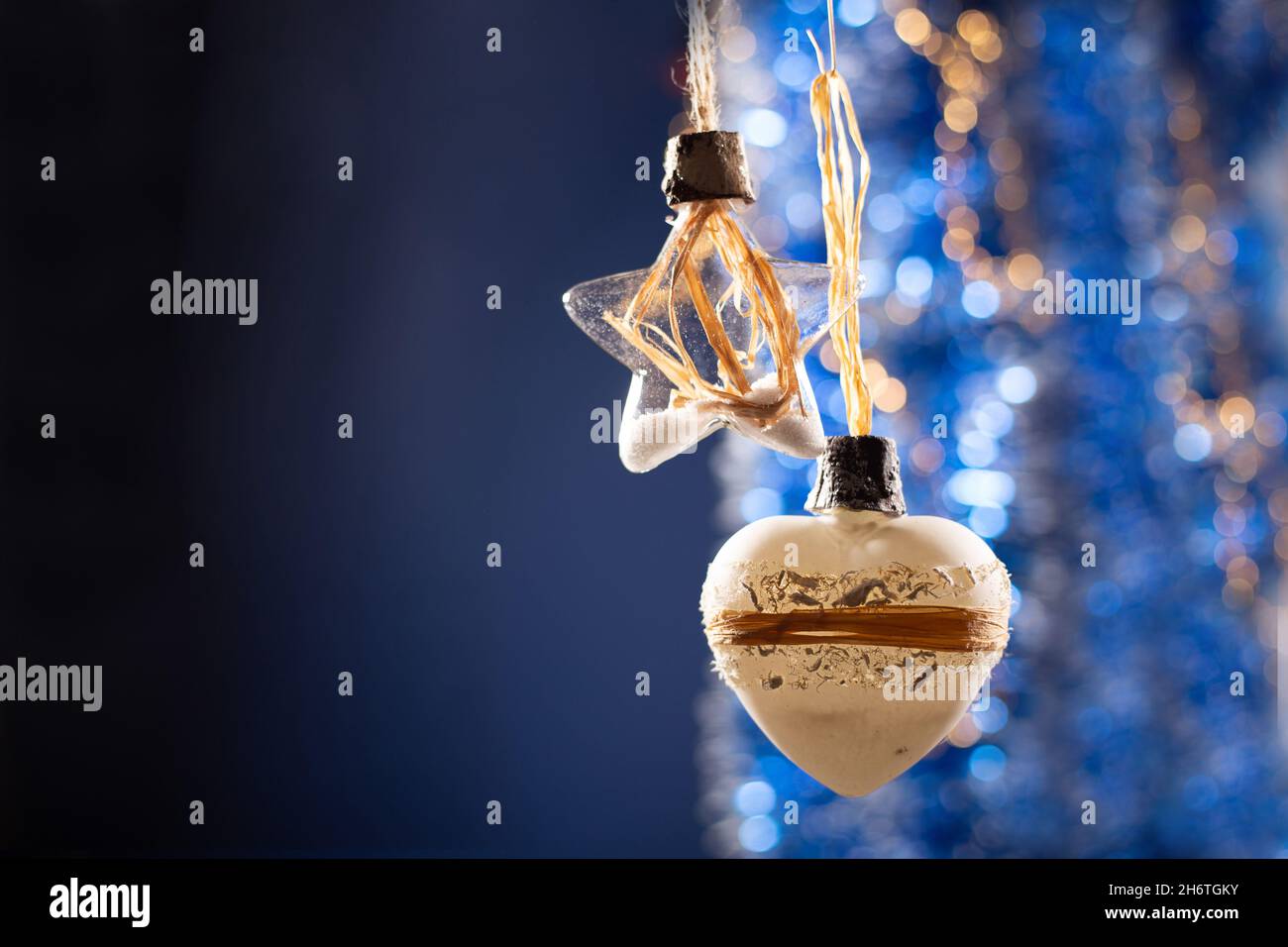 Christmas concert with beautiful accessories on a abstract background ...