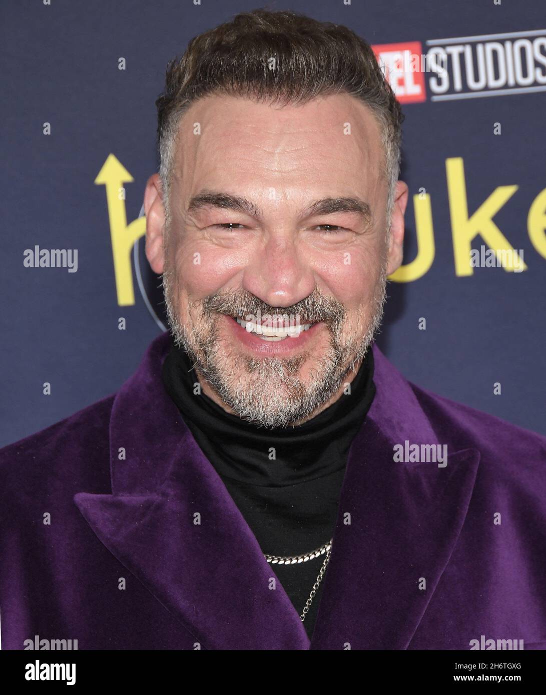 Aleks Paunovic Arrives At The Marvel Studios Hawkeye Los Angeles