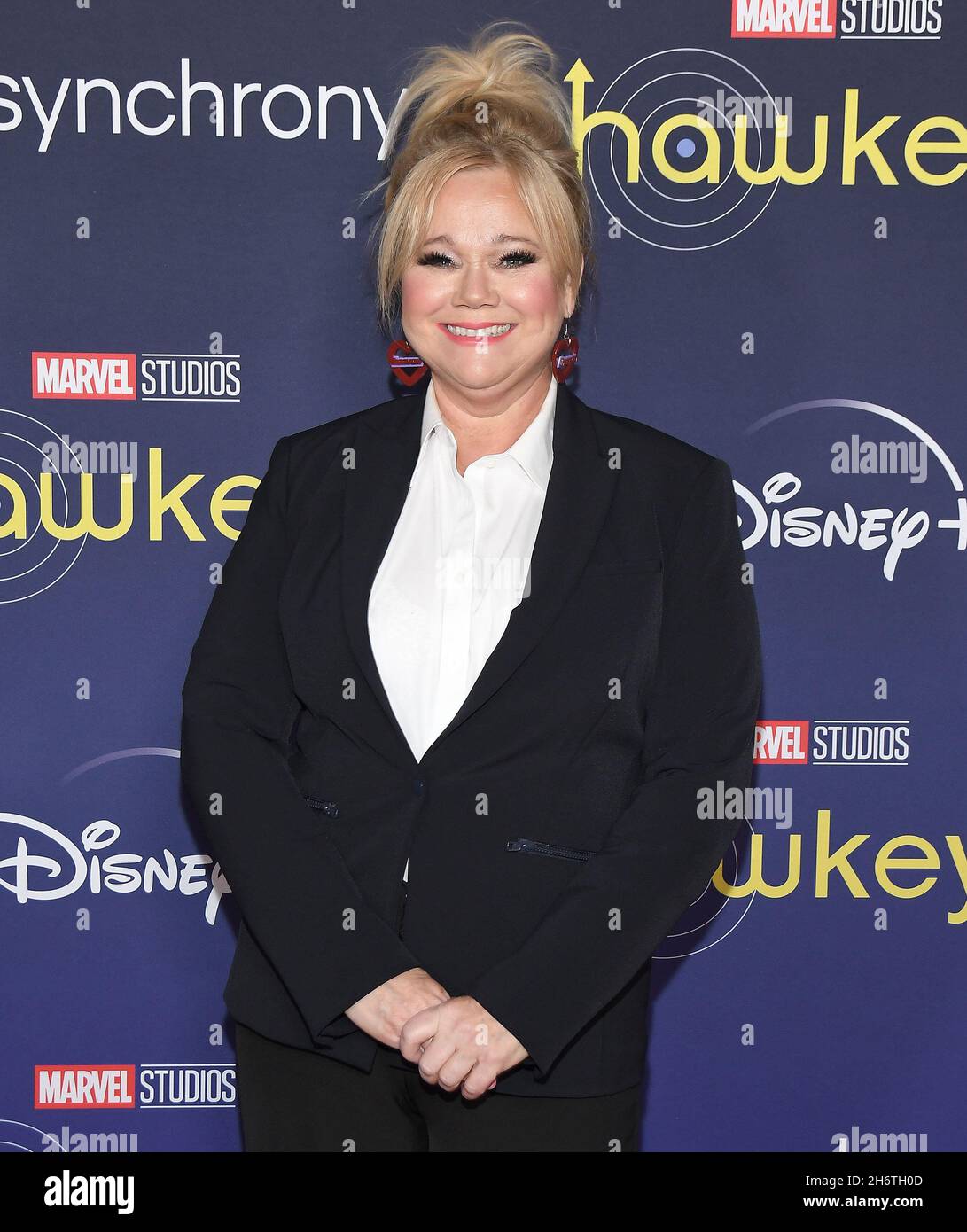 Caroline Rhea arrives at the Marvel Studios' HAWKEYE Los Angeles ...