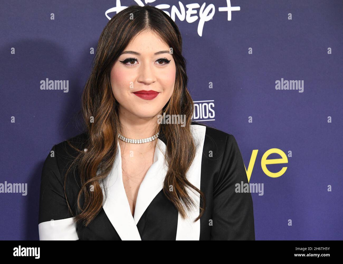 Alaqua Cox arrives at the Marvel Studios' HAWKEYE Los Angeles Premiere ...