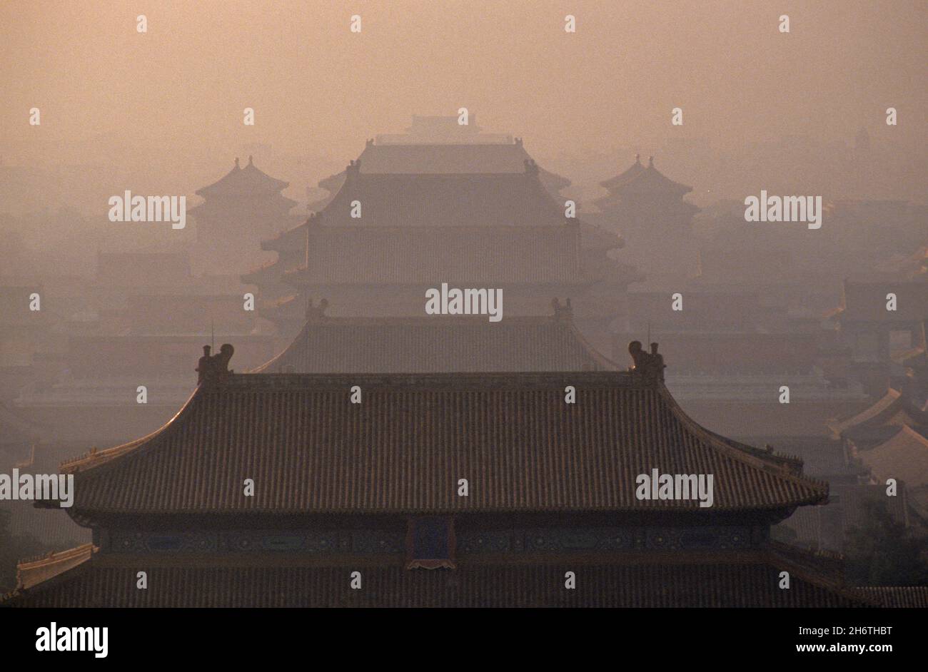Beijing fog pollution hi-res stock photography and images - Alamy