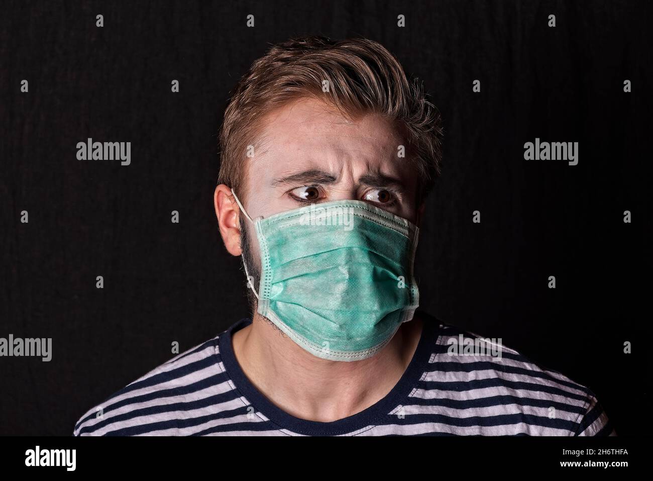 Disgust emotion face male hi-res stock photography and images - Alamy