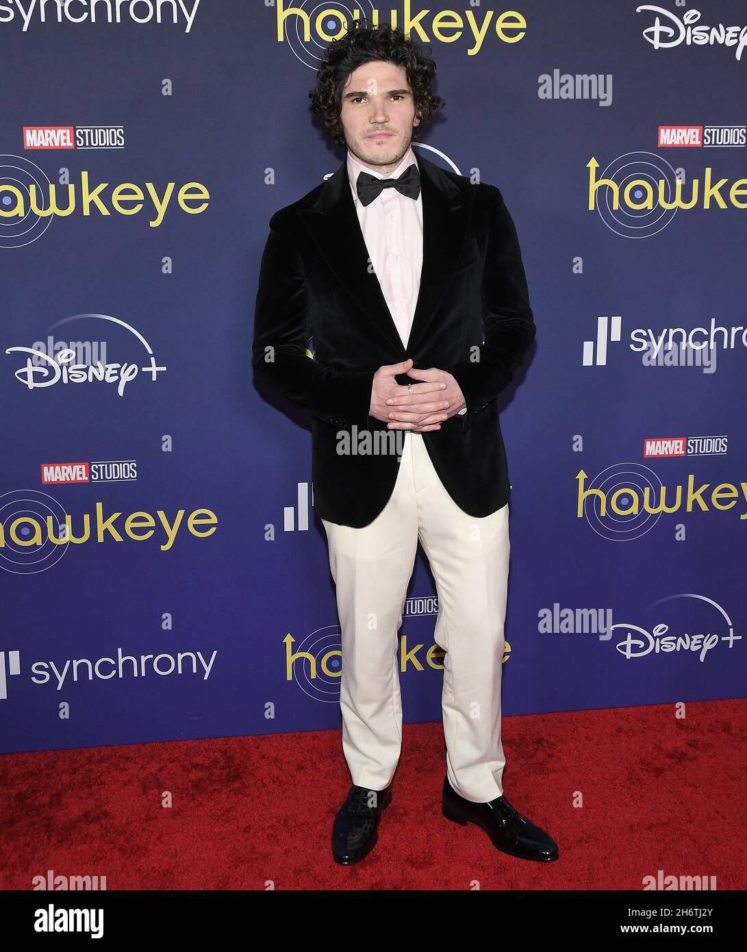 Fra Fee arrives at the Marvel Studios' HAWKEYE Los Angeles Premiere ...