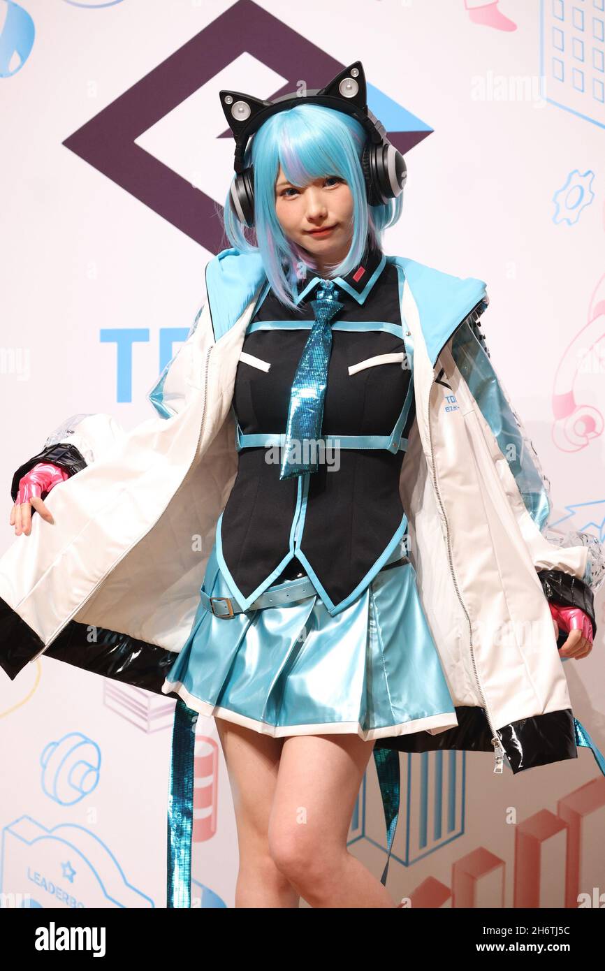 Tokyo, Japan. 18th Nov, 2021. Japanese actress and cosplayer Enako ...