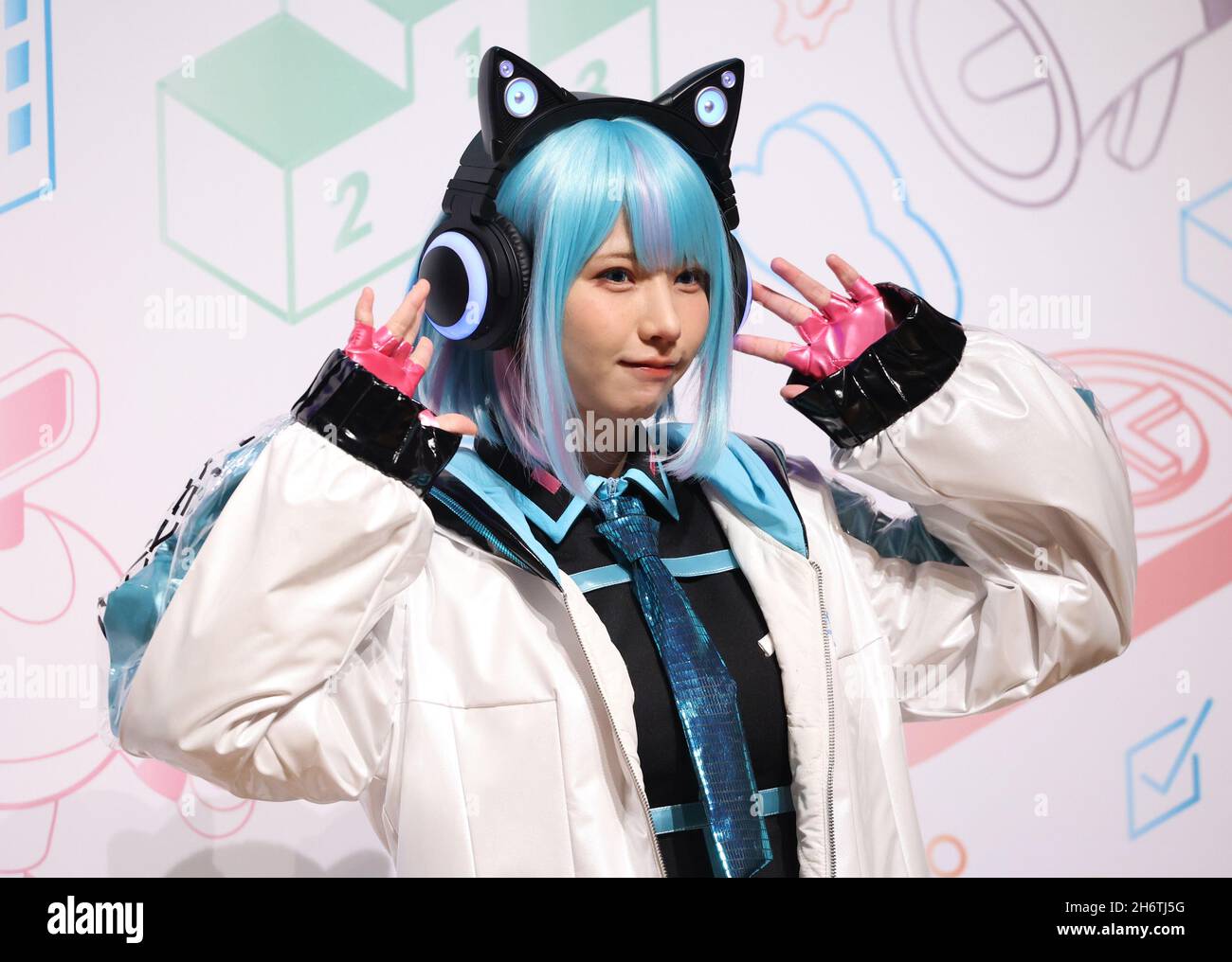 Tokyo, Japan. 18th Nov, 2021. Japanese actress and cosplayer Enako ...