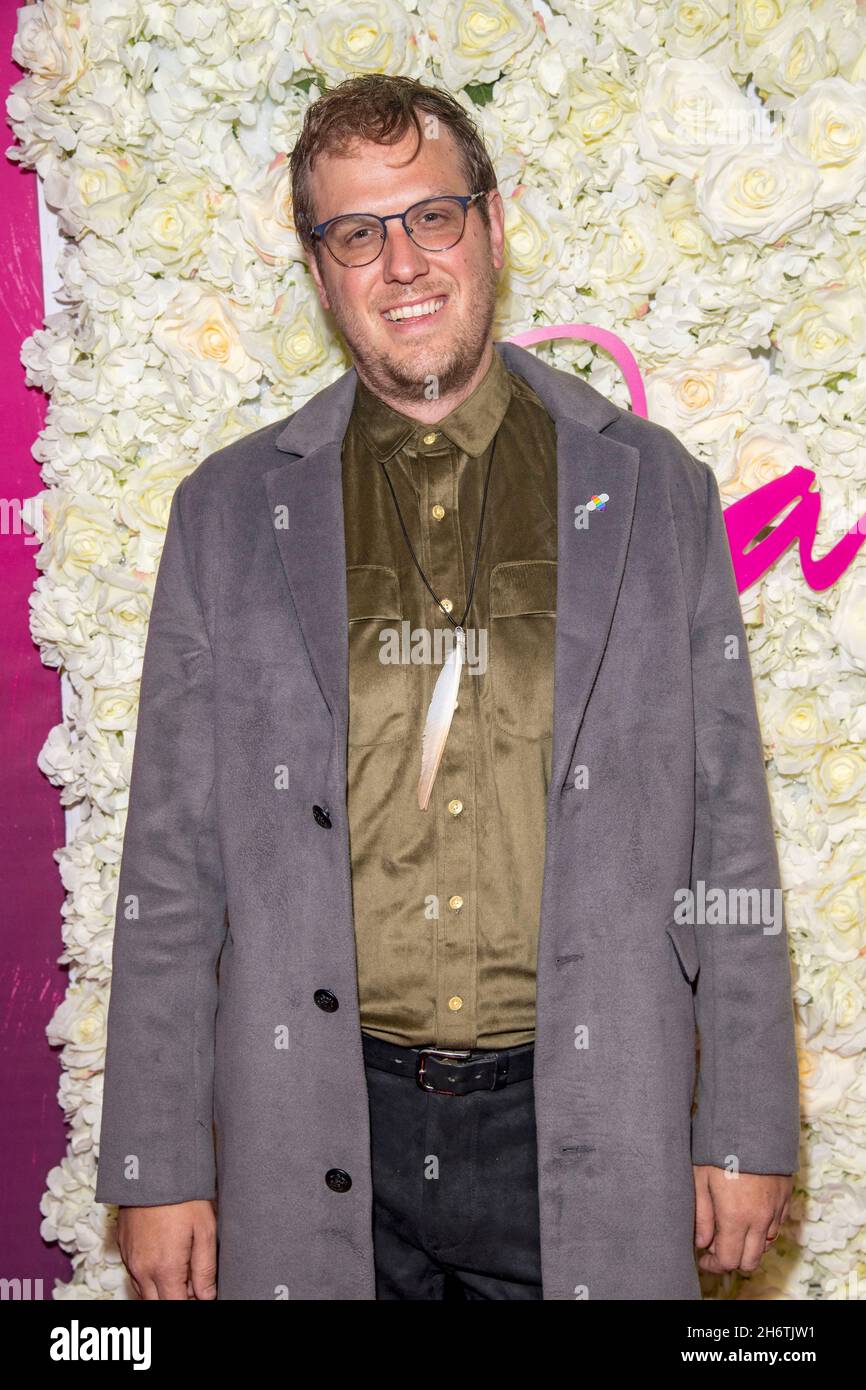 New York, United States. 17th Nov, 2021. Blake Allen attends the ...