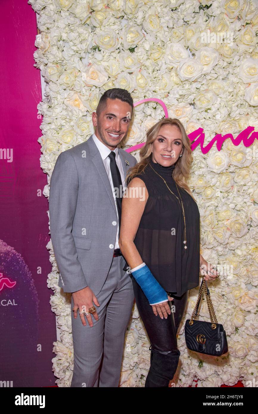 New York, United States. 17th Nov, 2021. Ramona Singer (R) and guest ...
