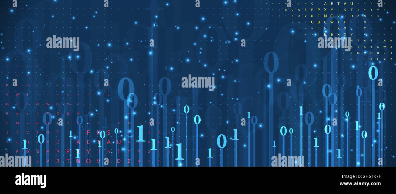 Technology innovation background, idea of global business solution ...