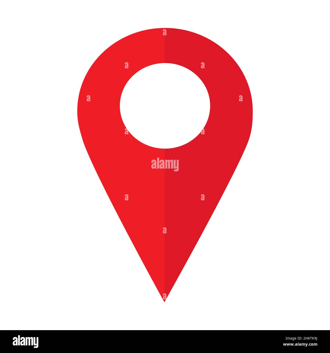 Map pointer icon vector illustration isolated on white background Stock ...