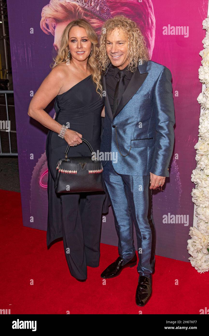 Lexi Quaas and David Bryan attend the opening night of the new musical ...