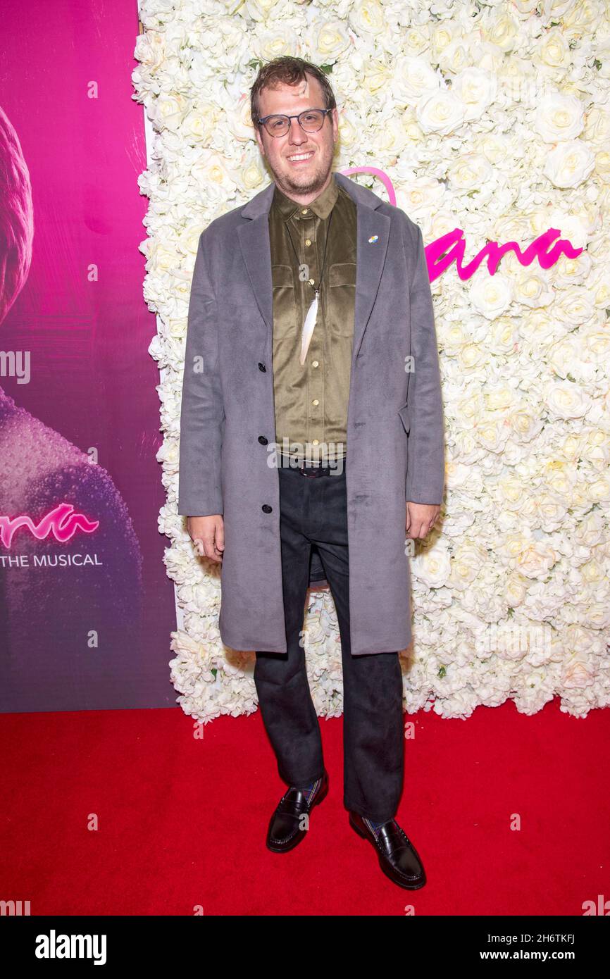 Blake Allen attends the opening night of the new musical "Diana, The ...