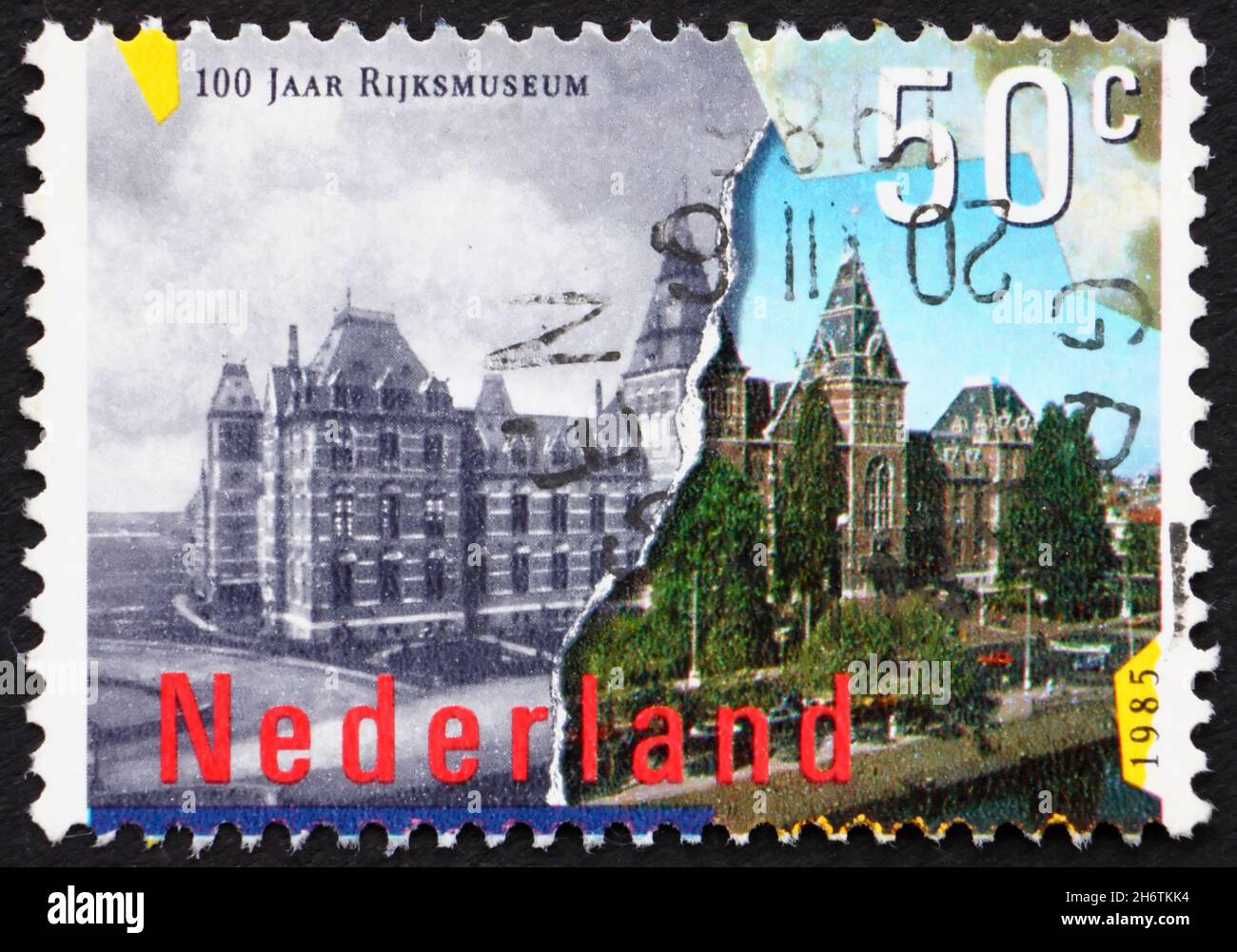 NETHERLANDS - CIRCA 1985: a stamp printed in the Netherlands shows ...