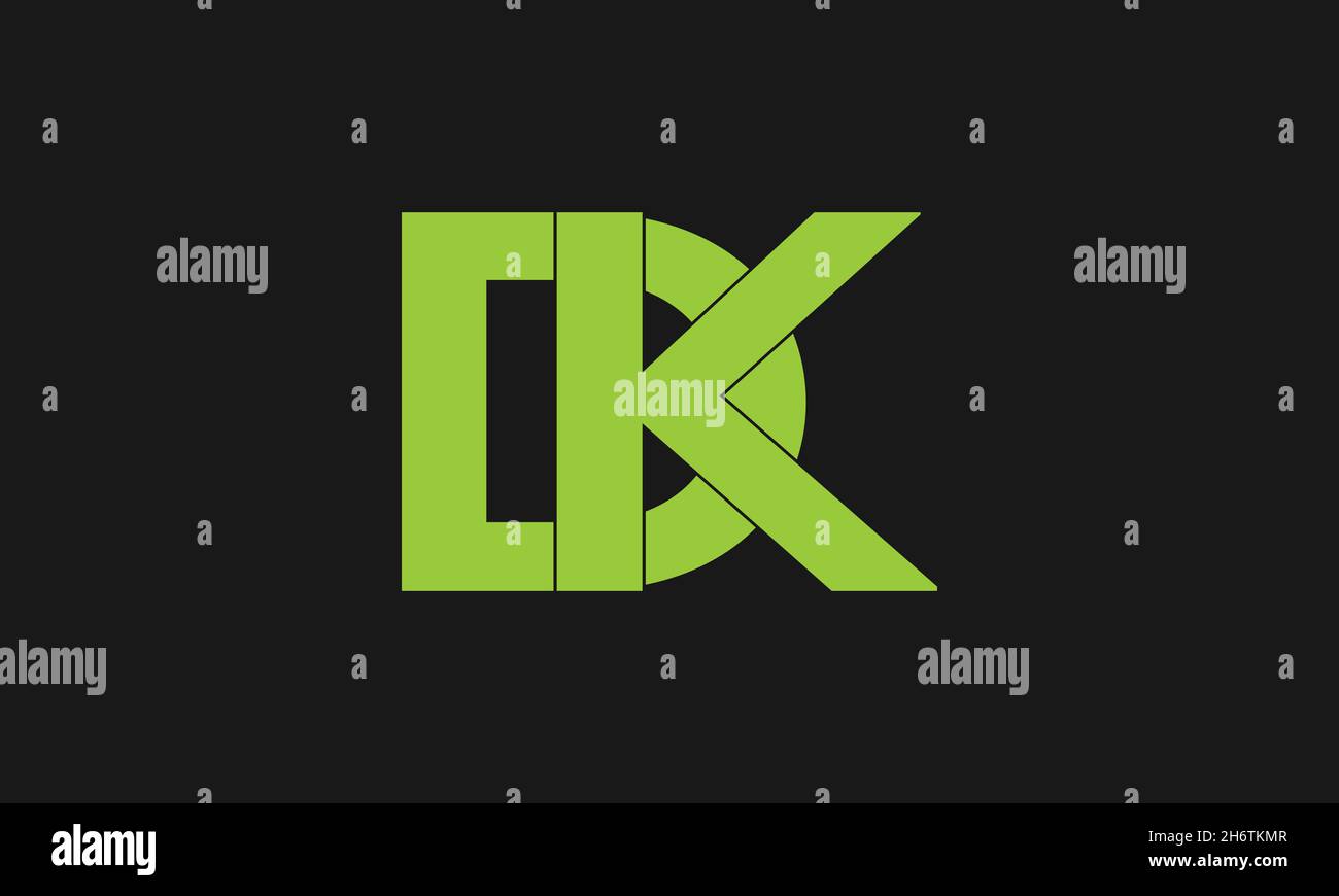Letter Dk Vector Vectors High Resolution Stock Photography and Images ...