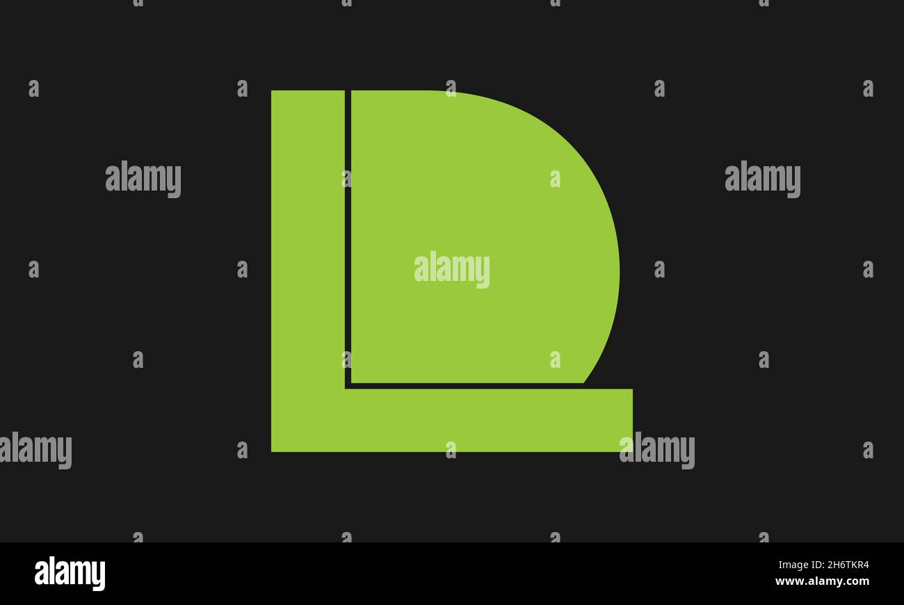 Ld font Stock Vector Images - Alamy