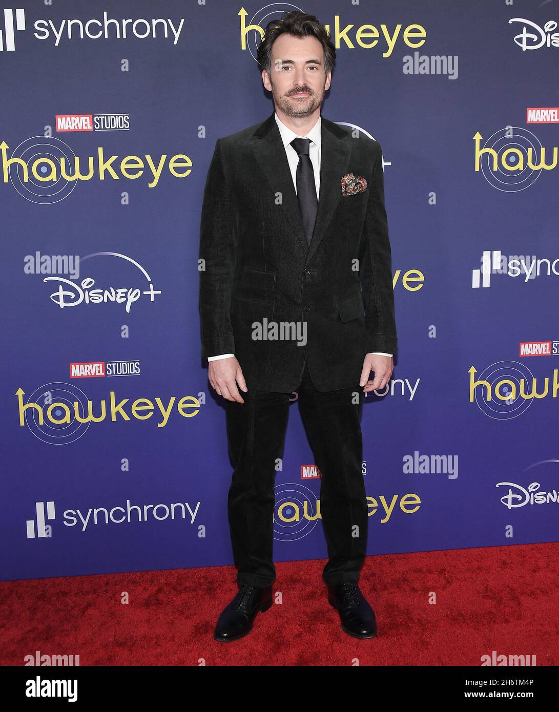 Rhys Thomas arrives at the Marvel Studios' HAWKEYE Los Angeles Premiere ...