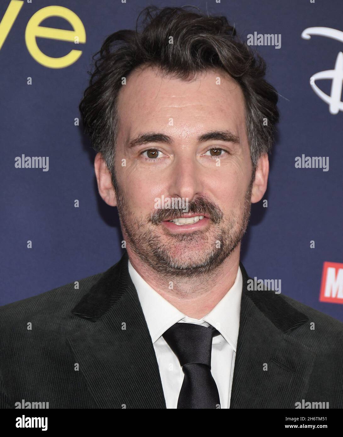 Los Angeles, USA. 17th Nov, 2021. Rhys Thomas arrives at the Marvel ...