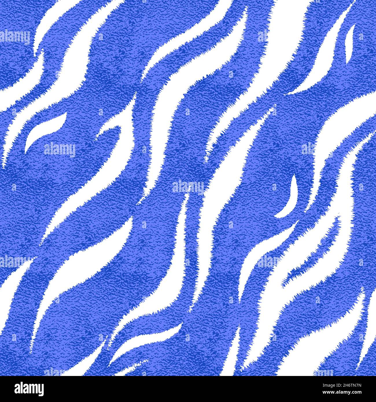 Seamless blue tiger skin pattern. Metallic tiger skin print Stock ...